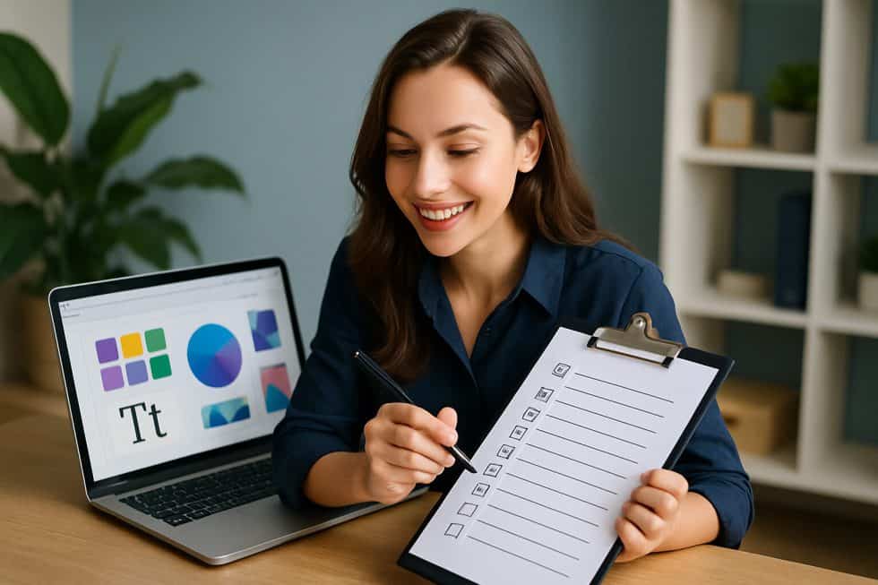Checklist pour créer une identité visuelle percutante sur Canva | Maquette Pro